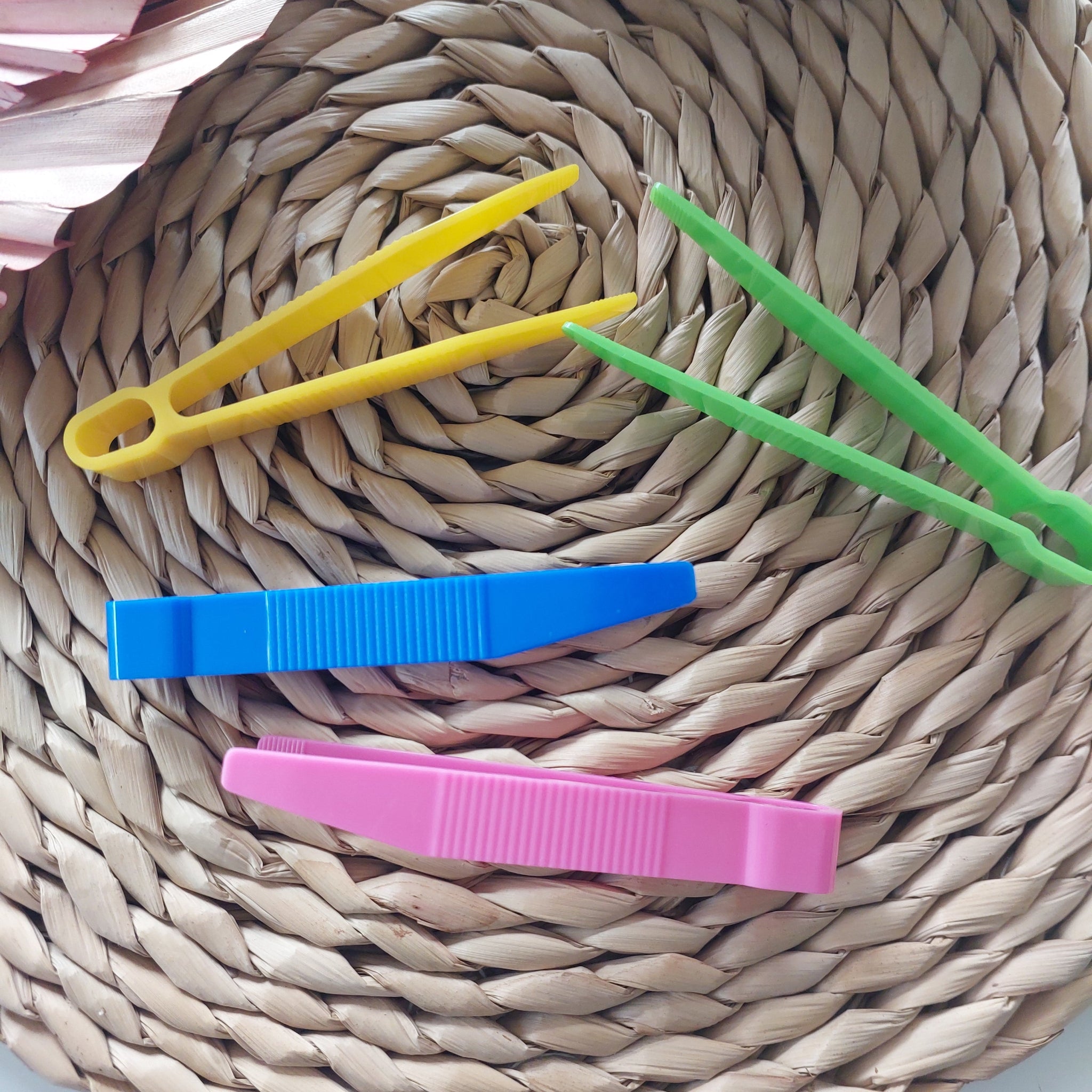 Coloured Sensory Tweezers – Eleanor & co