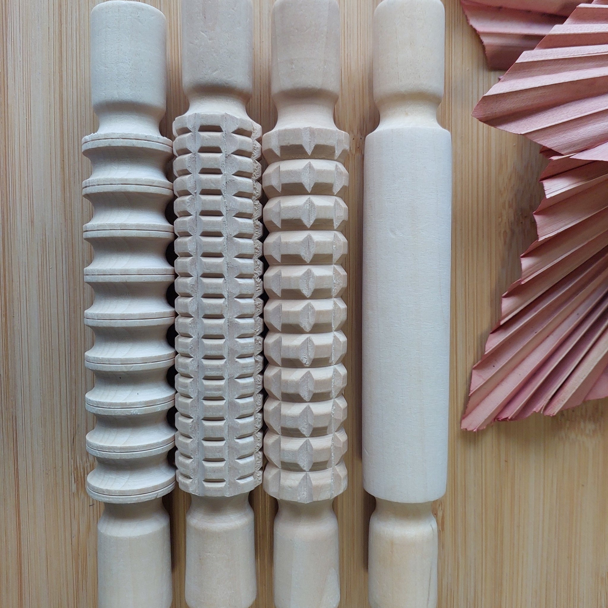 Textured Wooden Rolling Sticks – Eleanor & co